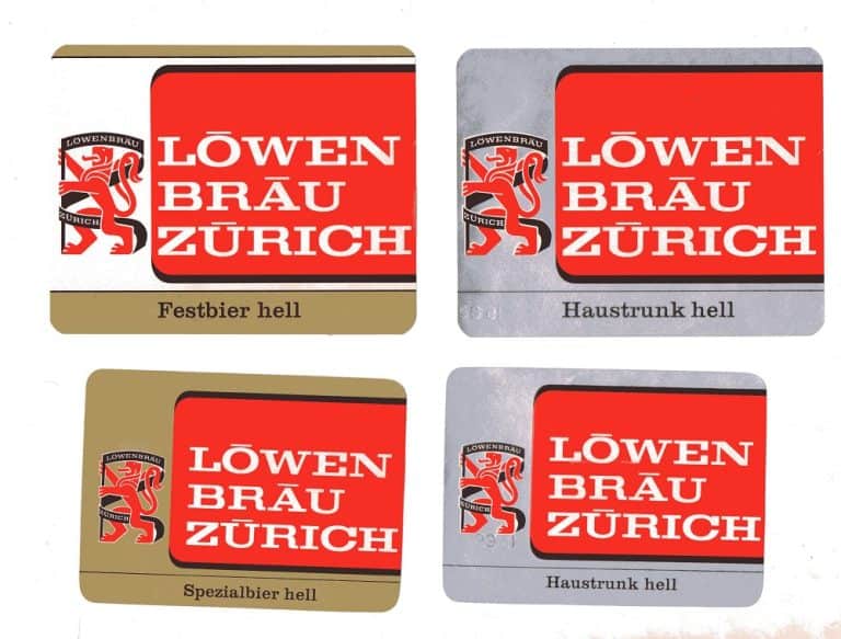 SWITZERLAND LOWENBRAU GROUP I – British Beer Labels