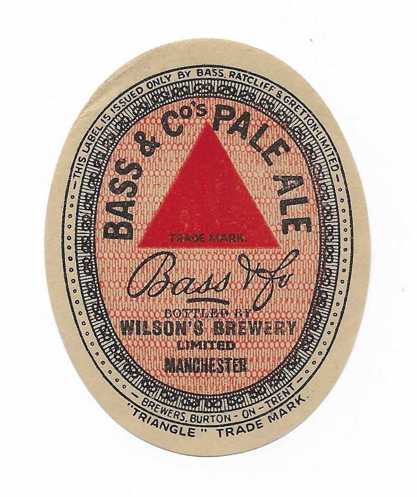 BASS – WILSON’S BREWERY OF MANCHESTER – NORMAL SMALLER SIZE – British ...