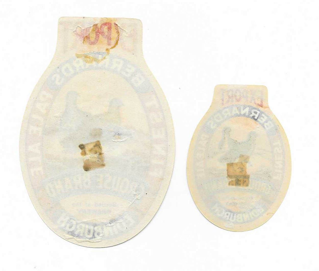 BERNARD’S OF EDINBURGH – GROUSE BRAND – LARGEST IS 104mm TALL – SEE 2 ...