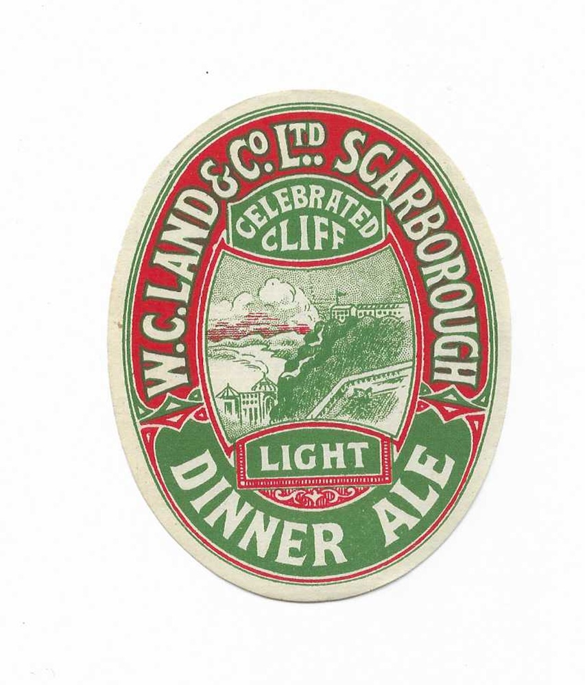 W.C.LAND OF SCARBOROUGH – LIGHT DINNER ALE – SEE TOP LEFT. – British ...