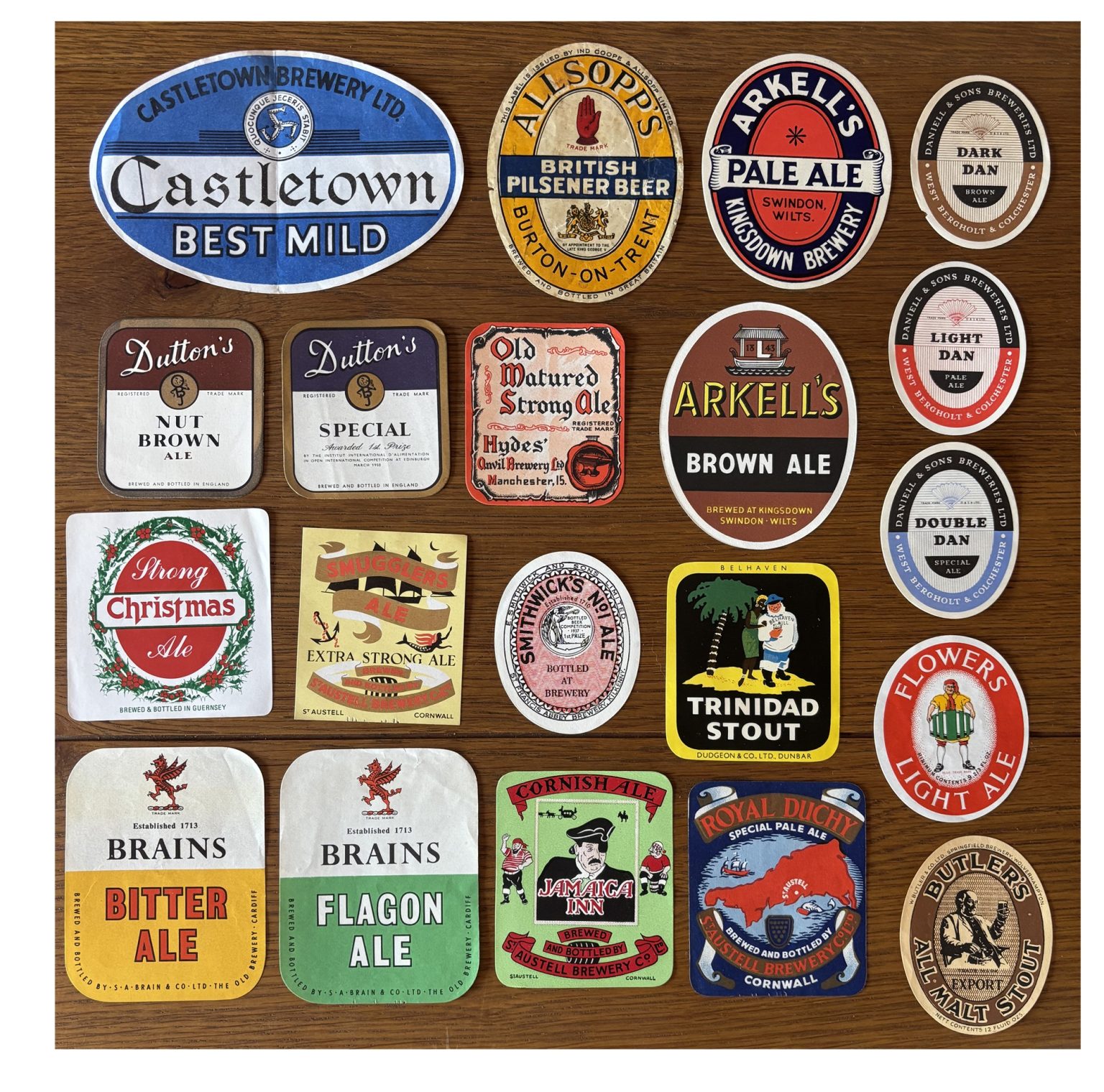 British Beer Labels