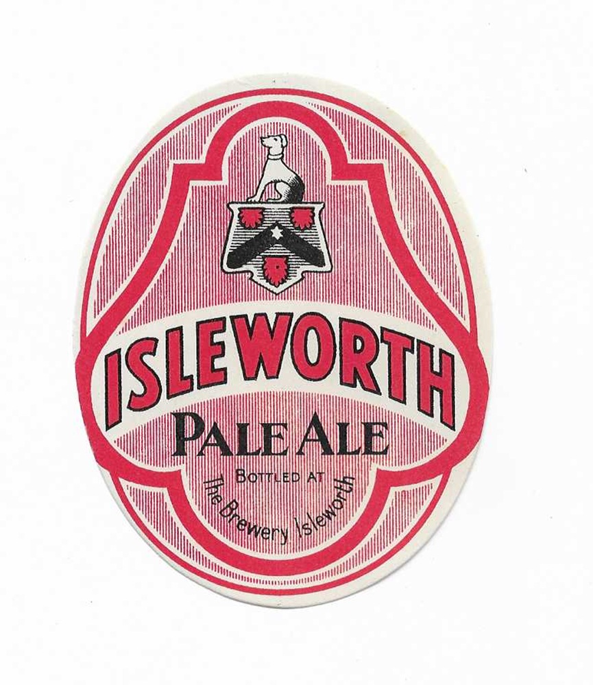 ISLEWORTH PALE ALE – MATT – I – 88mm TALL – V.G. CONDITION – British ...
