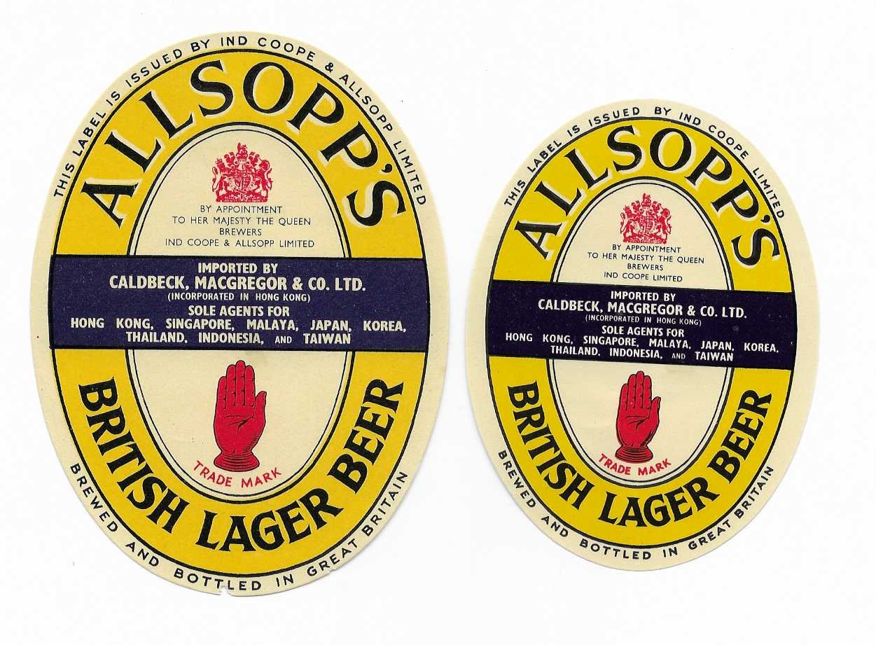 ALLSOPP’S YELLOW PAIR E – CALDBECK MACGREGOR – SEE BOTH PICS – British ...