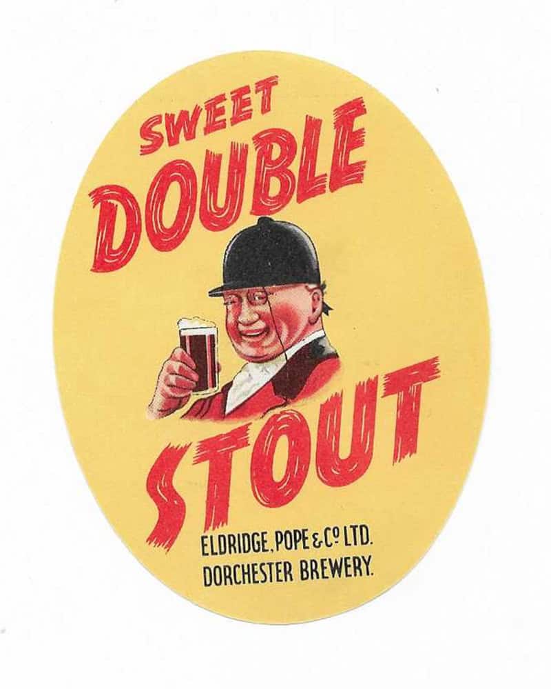 ELDRIDGE POPE OF DORCHESTER – SWEET DOUBLE STOUT – MATT – SEE BOTH ...