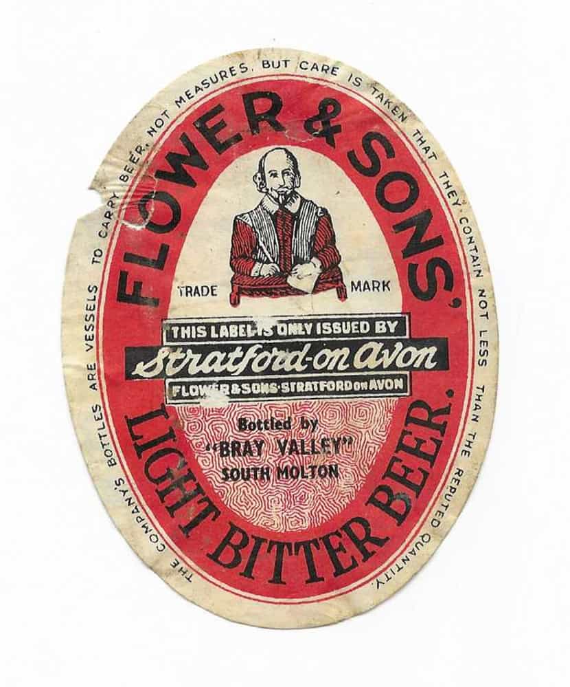 FLOWER & SONS – BRAY VALLEY – POOR – SEE BOTH SCANS OF FRONT AND BACK ...