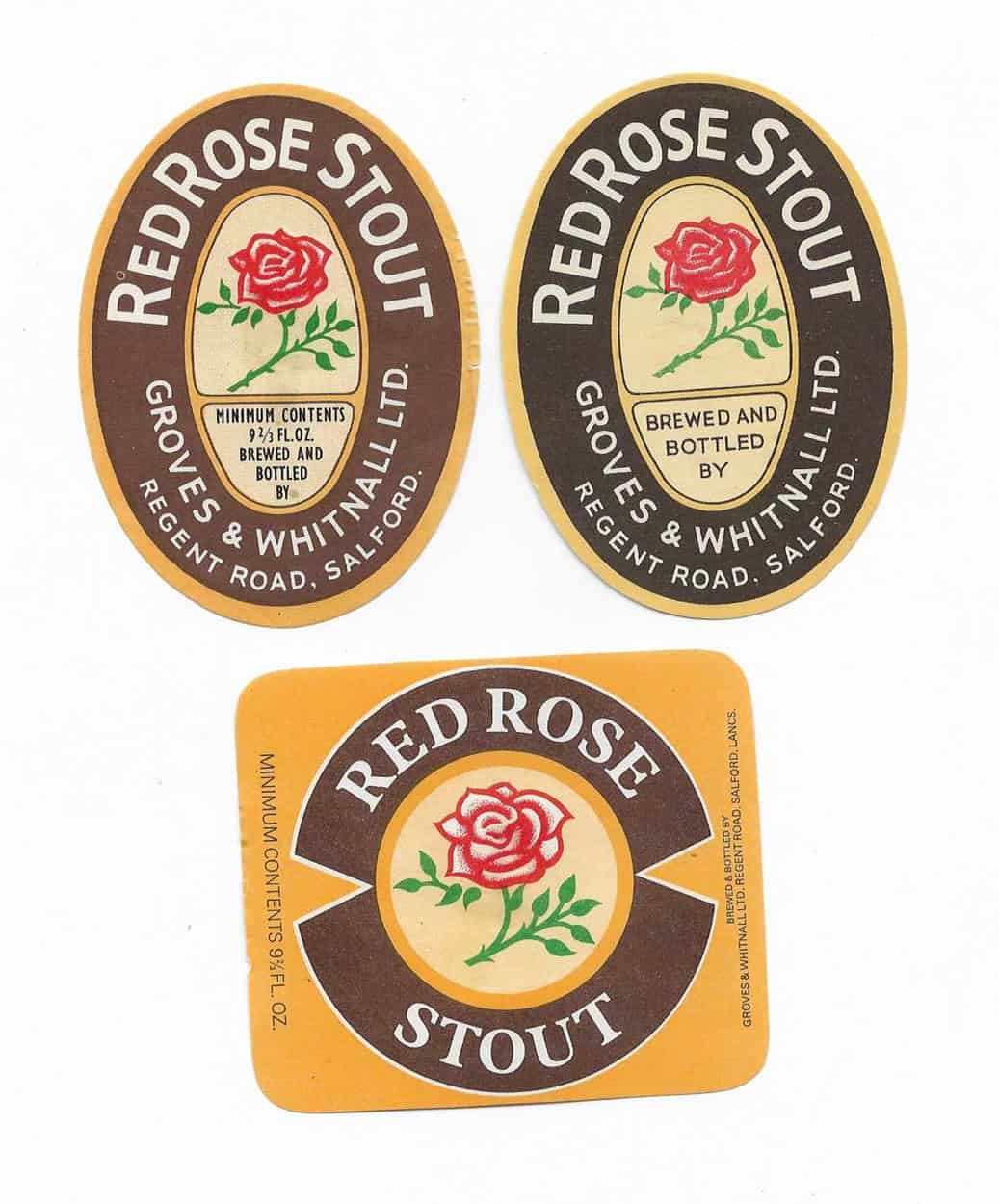 GROVES & WHITNALL OF SALFORD – RED ROSE TRIO – SEE BOTH PICS – British ...