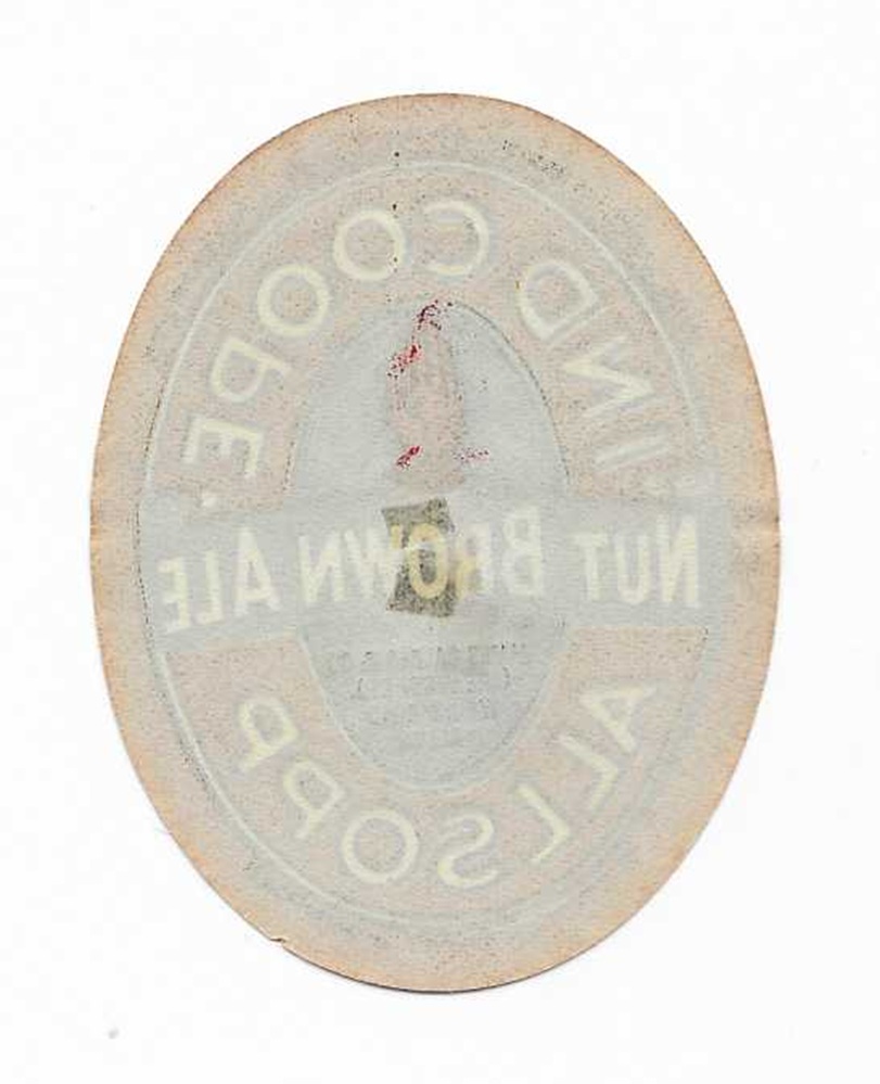 IND COOPE & ALLSOPP – CALDER – 70mm TALL – SEE BOTH SCANS OF FRONT ...