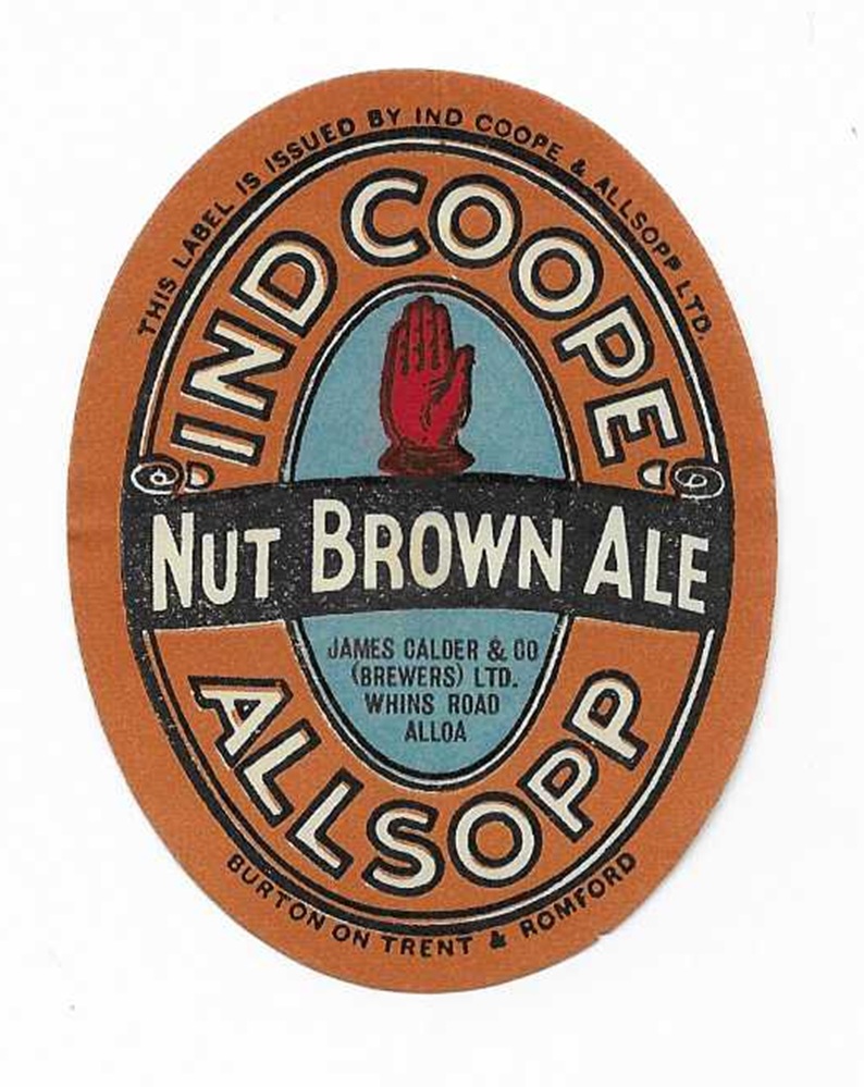 IND COOPE & ALLSOPP – CALDER – 70mm TALL – SEE BOTH SCANS OF FRONT ...