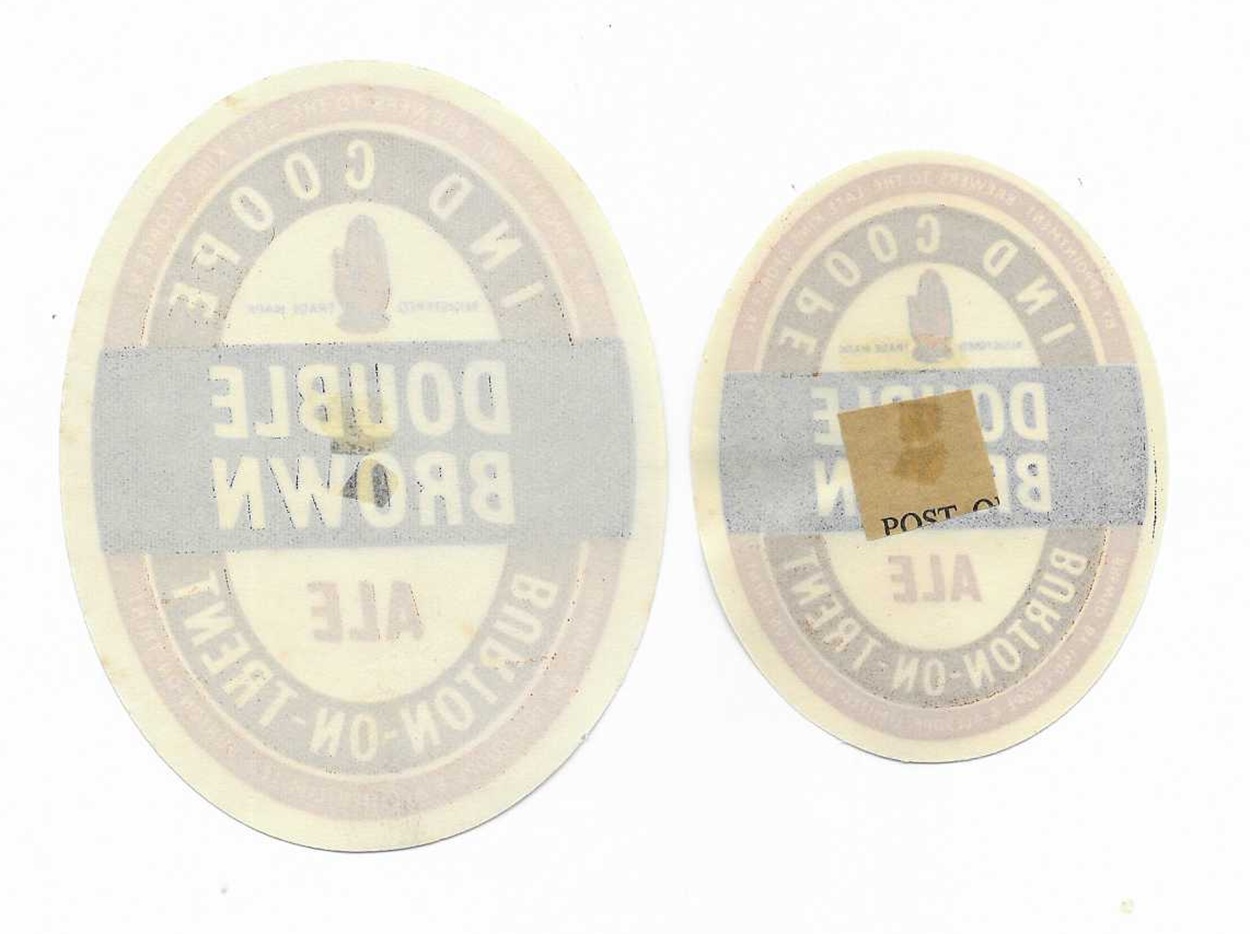 IND COOPE & ALLSOPP – DOUBLE BROWN PAIR B – TO THE LATE KING – LARGE IS ...