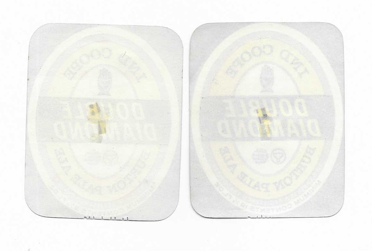 IND COOPE – BRINDLEY PAIR – SEE BOTH PICS – British Beer Labels