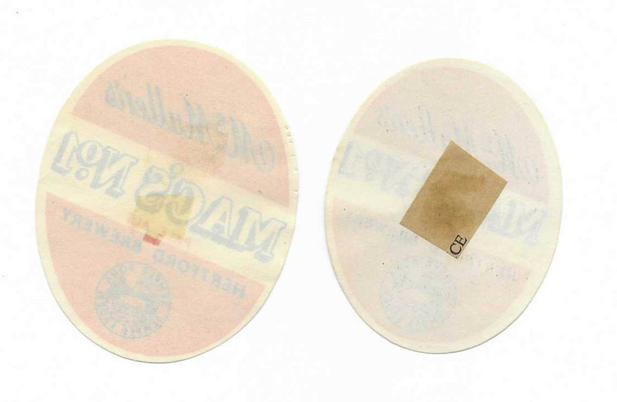 McMULLEN’S HERTFORD BREWERY – MAC’S No.1 PAIR – SEE 2 PICS – British ...