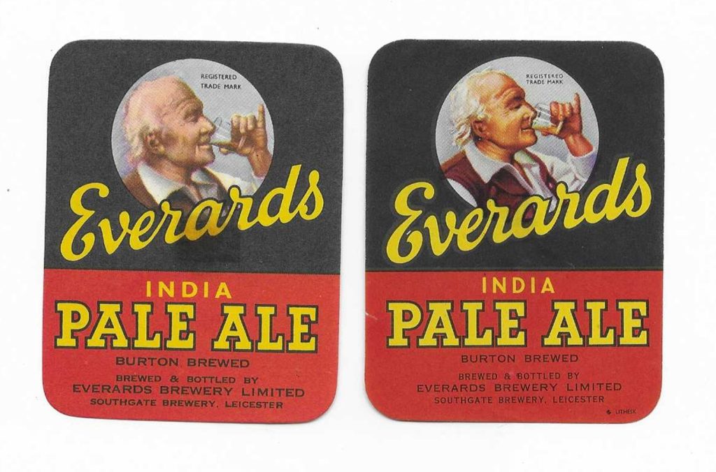 EVERARDS OF LEICESTER – 2 DIFF. RECTANGLE PRE CONTENTS (A) – SEE 2 PICS ...