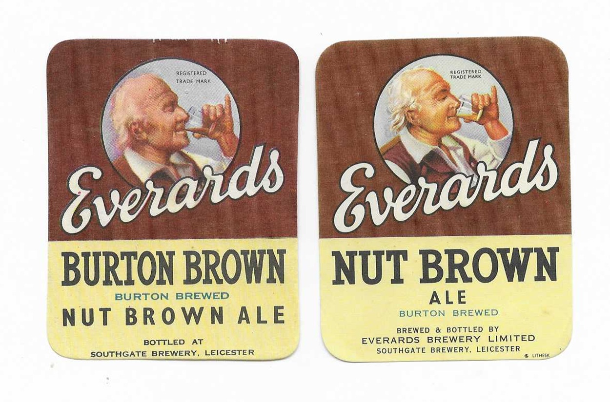EVERARDS OF LEICESTER – 2 DIFF. RECTANGLE PRE CONTENTS (B) – SEE 2 PICS ...