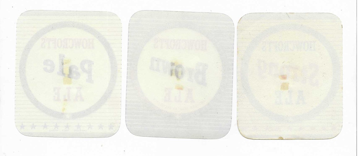 HOWCROFT OF BOLTON – STRONG ALE – PALE ALE – BROWN ALE – PRE CONTENTS ...