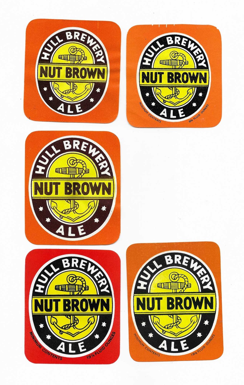 HULL BREWERY – 5 DIFFERENT – NUT BROWN – SEE BOTH PICS – British Beer ...