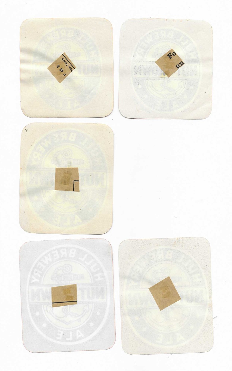 HULL BREWERY – 5 DIFFERENT – NUT BROWN – SEE BOTH PICS – British Beer ...