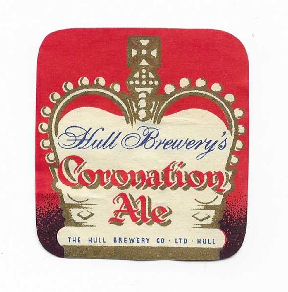 HULL BREWERY – 1953 CORONATION – SOME THINNING – SEE BOTH PICS ...