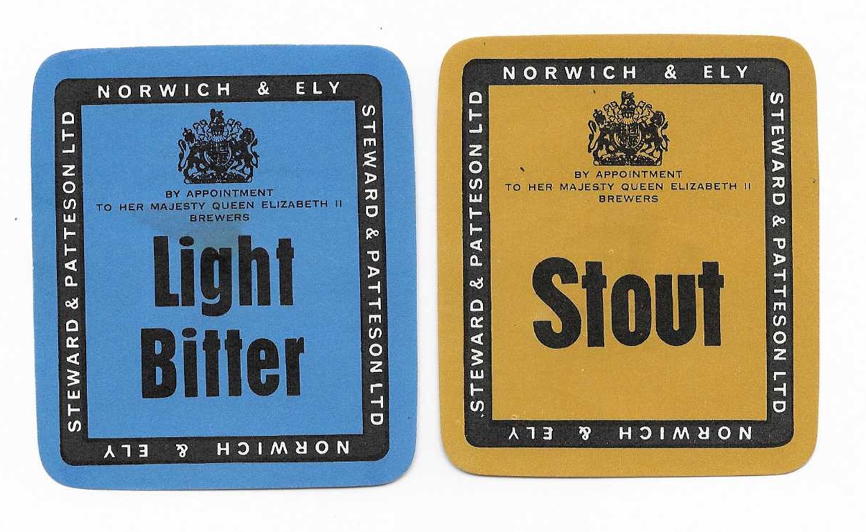 STEWARD & PATTESON ODD PAIR – NORWICH & ELY – FAIR ONLY – SEE BOTH PICS ...