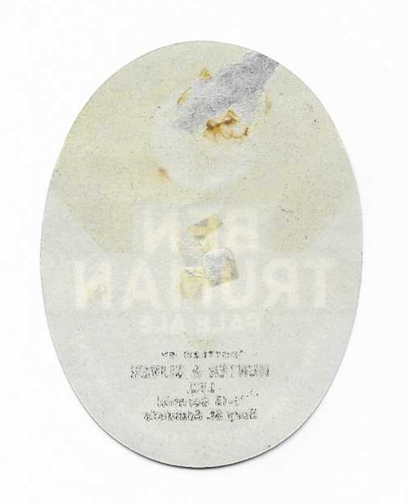 TRUMAN – PALE ALE – HUNTER & OLIVER OF BURY ST. EDMUNDS – 66mm TALL ...