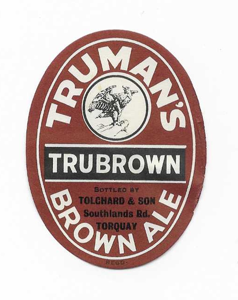 TRUMAN TRUBROWN – SMALL SIZE – 65mm TALL – TOLCHARD OF TORQUAY – SEE 2 ...