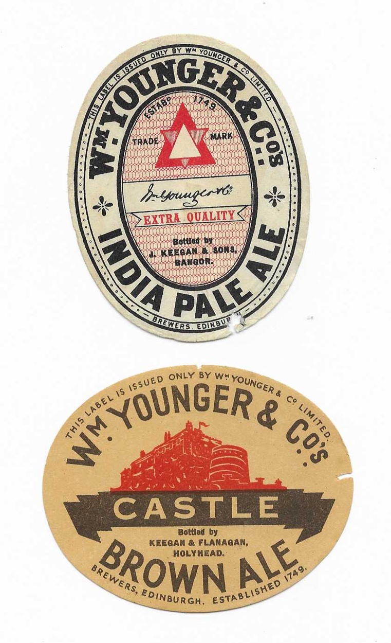 YOUNGER Wm. – J KEEGAN OF BANGOR & KEEGAN & FLANAGAN OF HOLYHEAD – SEE ...