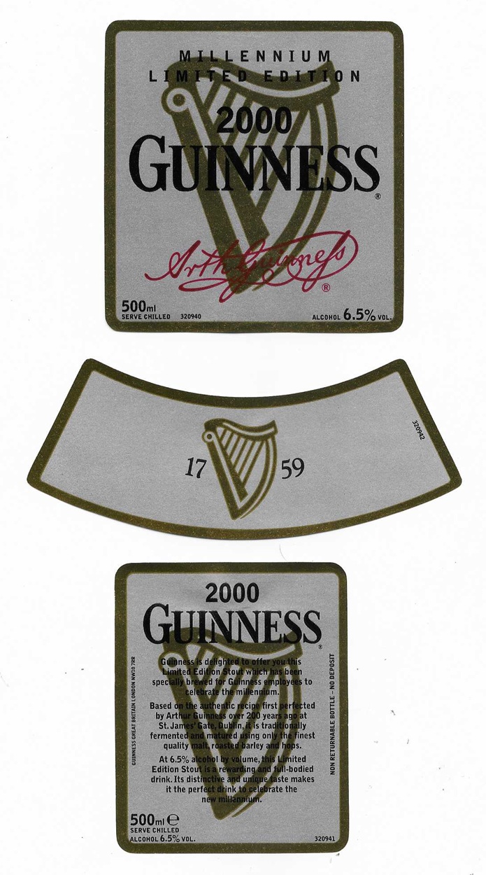 GUINNESS – SELECTION OF MORE MODERN GUINNESS / KALIBER – SEE 4 PICS ...